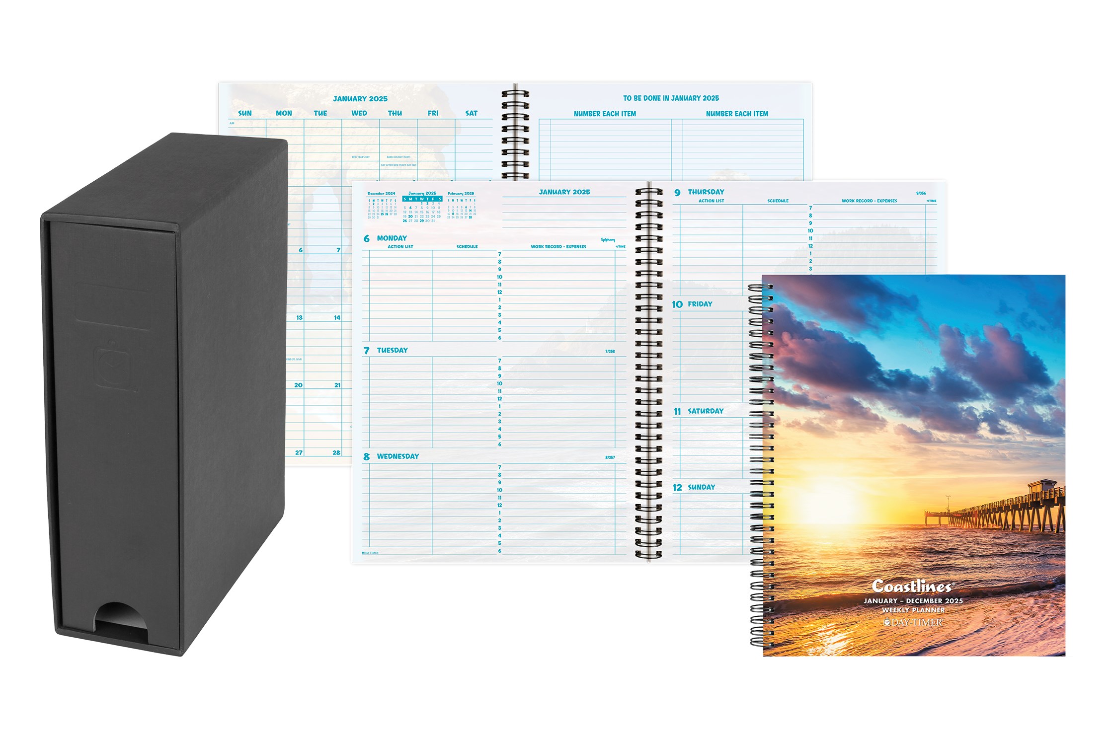 Day-Timer® Coastlines® 2025 Two Page Per Week Planner Refill and ... Day-Timer® Coastlines® 2025 Two Page Per Week Planner Refill and ...